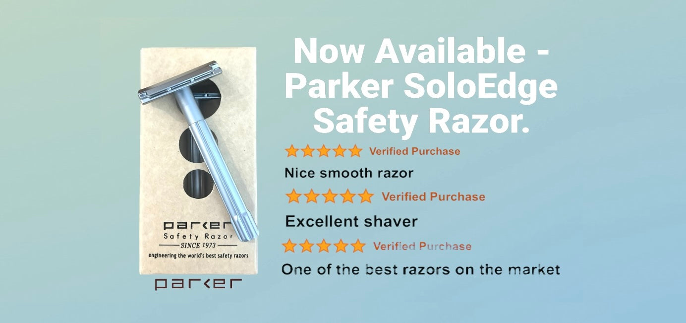 New Parker SoloEdge Safety Razor has Arrived! – SafetyRazors