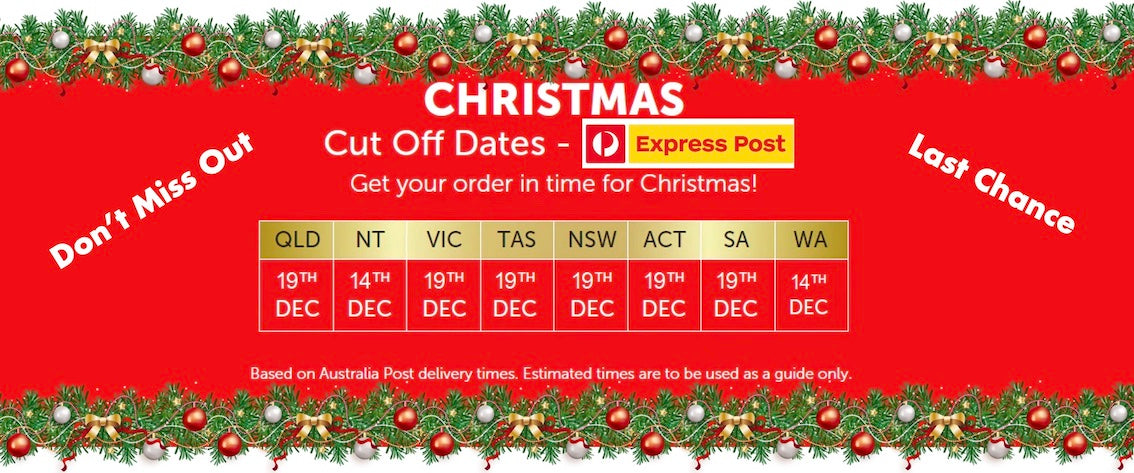 Express Post Delivery Cut Off Times to Get Your Order Before Christmas ...
