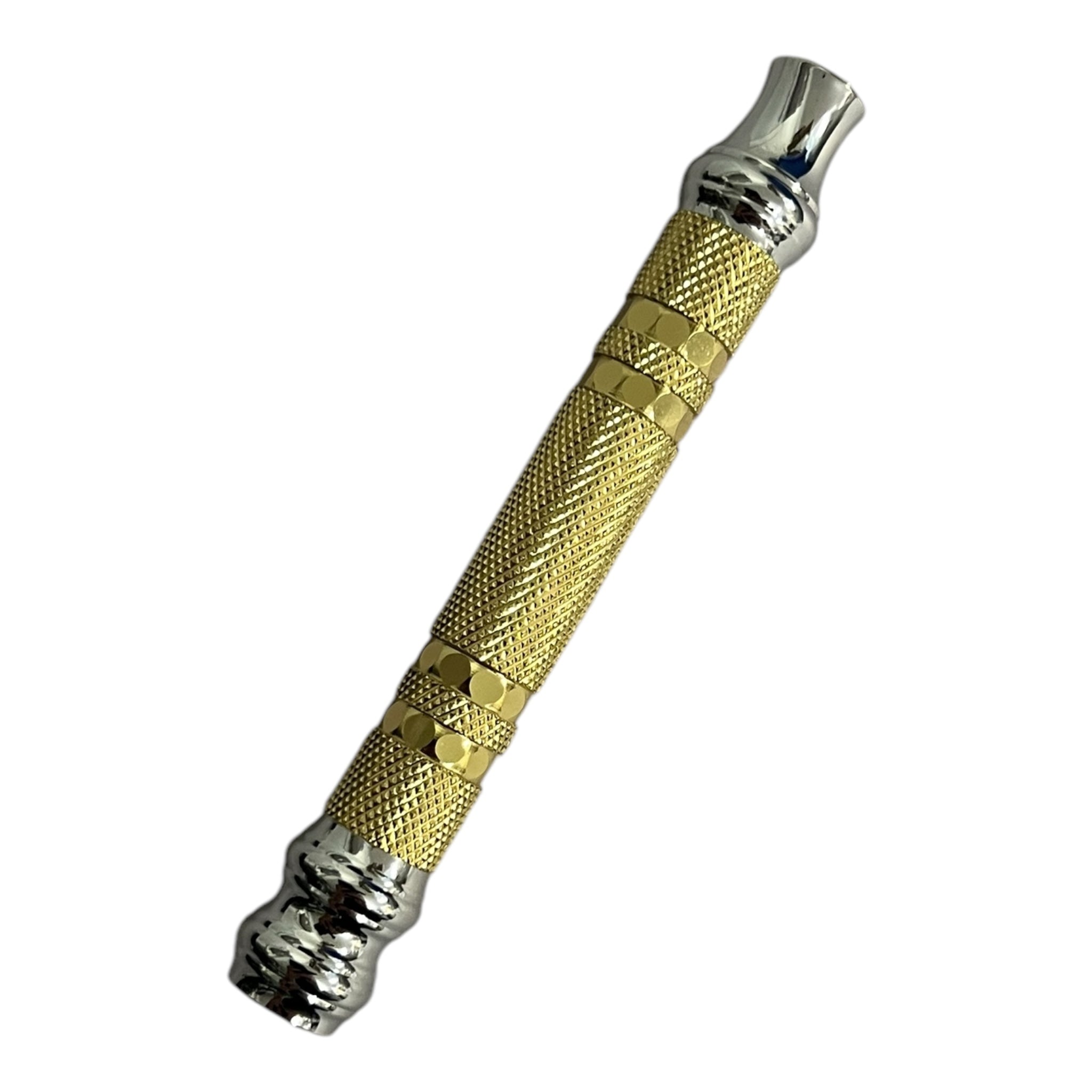 Parker Safety Razor Razor Handle - Gold and Chrome – SafetyRazors