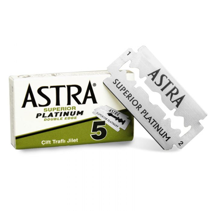 Astra Platinum Pack of 5 Blades – SafetyRazors