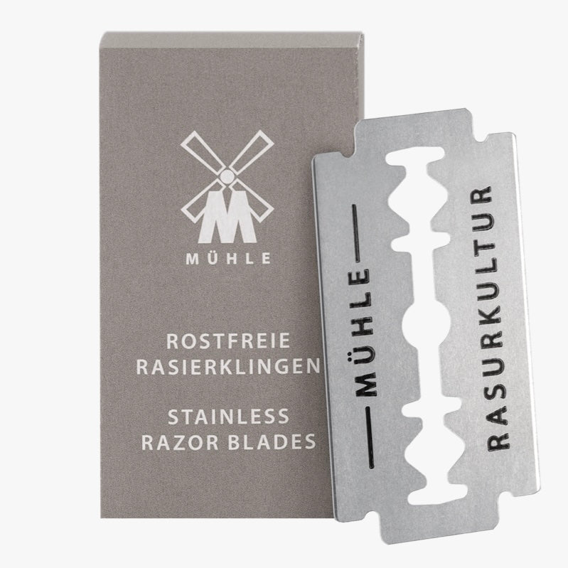 Muhle DE Razor Blades, 10 Blade Pack – SafetyRazors