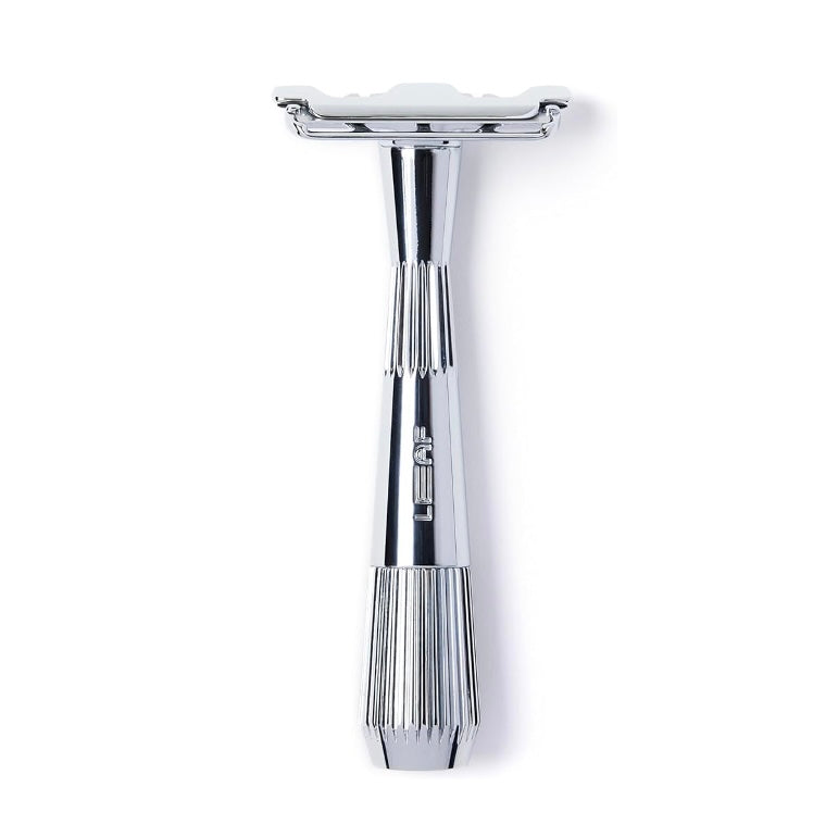 The Leaf Twig Razor - CHROME - @SafetyRazors.com.au Australia