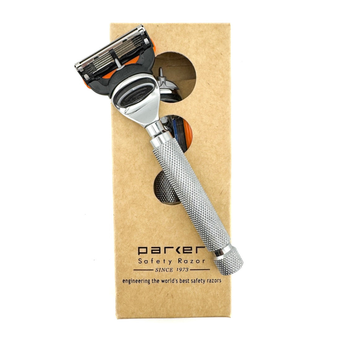 Parker Deluxe Chrome Fusion Compatible Razor Australian Stock ...