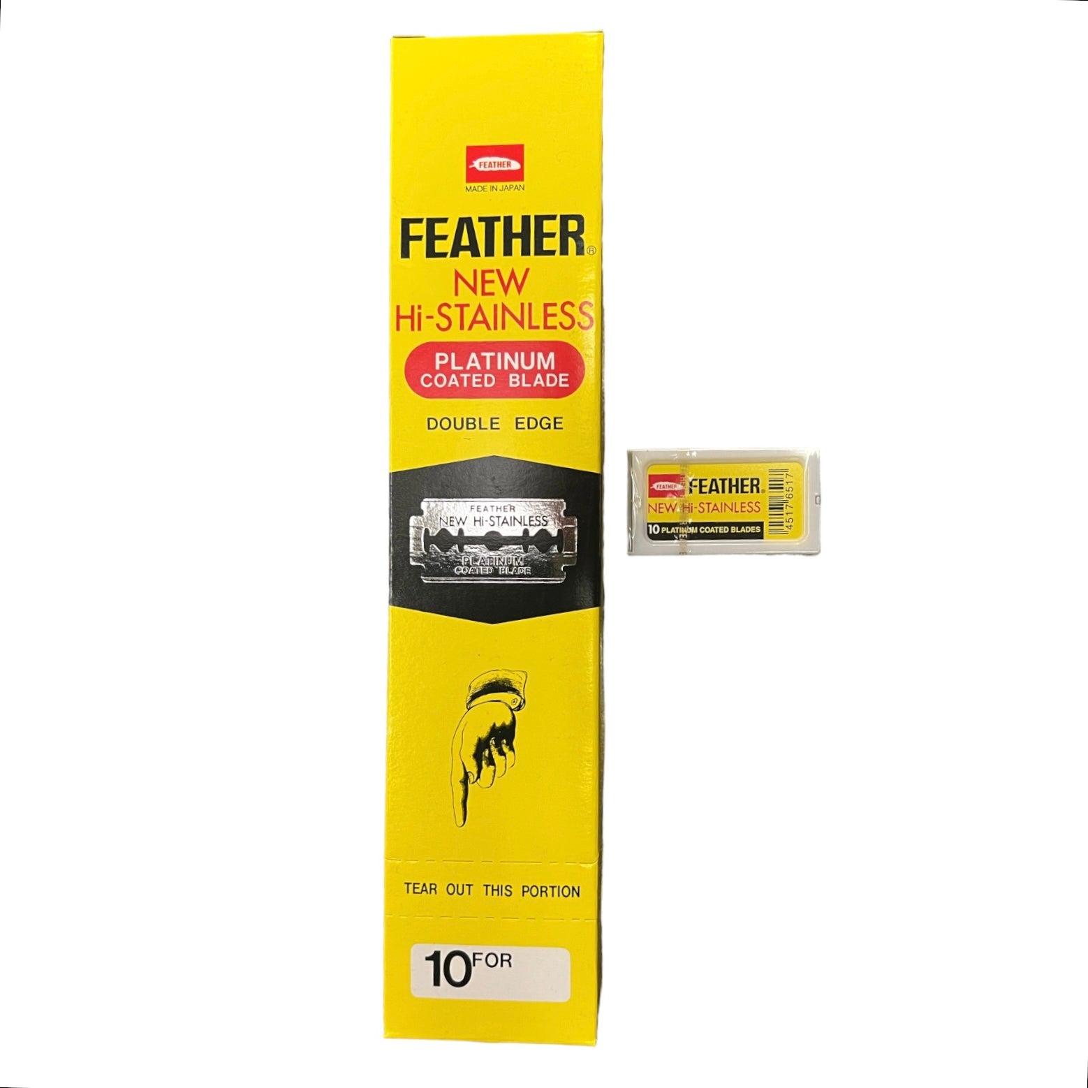 Feather Double Edge Safety Razor Blades - 200 Blade Pack – SafetyRazors