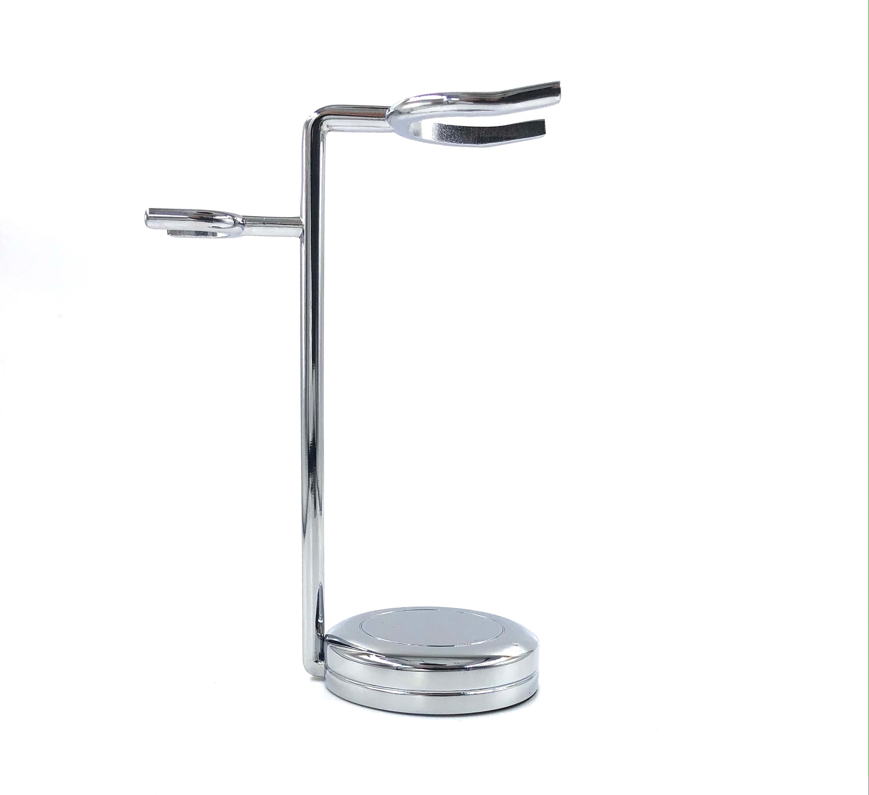Chrome Shaving Brush & Razor Stand #32 – SafetyRazors