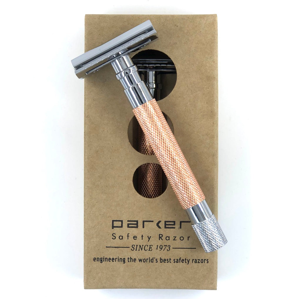 NEW Parker 56R Safety Razor, Rose Gold – SafetyRazors