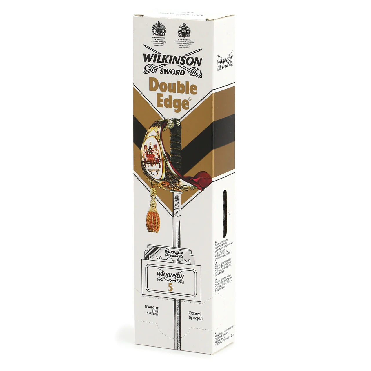 Wilkinson Sword Classic DE blades, pack of 100 blades – SafetyRazors