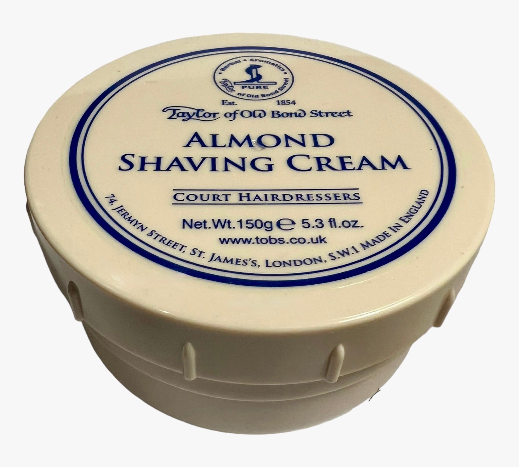 Taylor of Old Bond Street Almond Shaving Cream - 150g Bowl – SafetyRazors